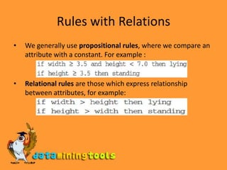 WEKA:Output Knowledge Representation | PPT