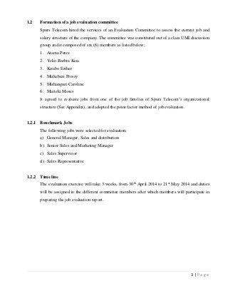 a job evaluation report....evaluation process | DOCX