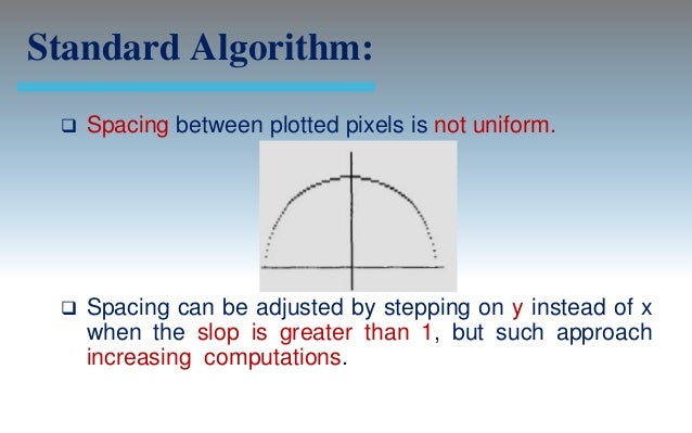 Output primitives computer graphics c version
