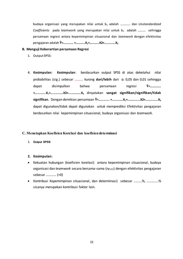 Output statistik a10 | PDF