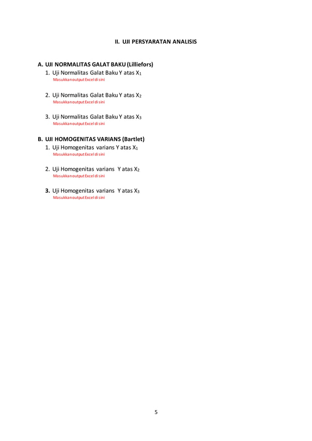 Output statistik a10 | PDF