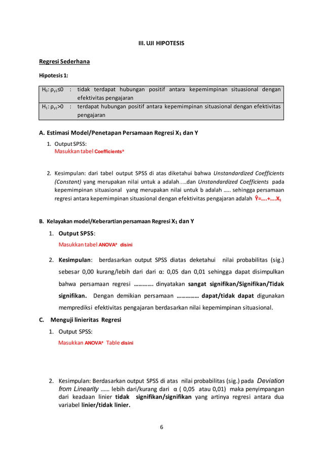 Output statistik a10 | PDF