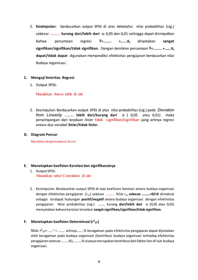 Output statistik a10 | PDF