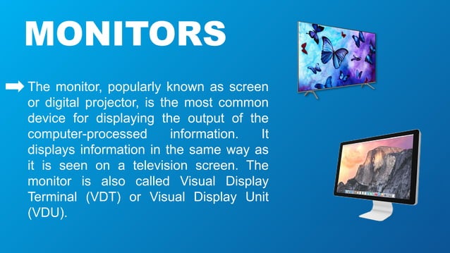Output Units Ppt Rudr Patel Activity Cs Class 11 Ppt