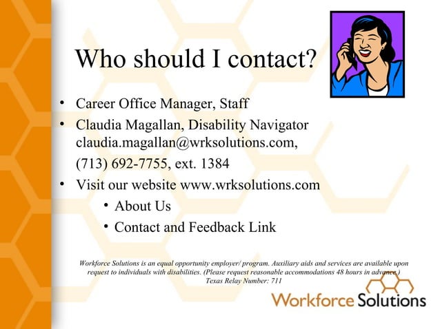 Workforce Solutions Career Offices | PPT