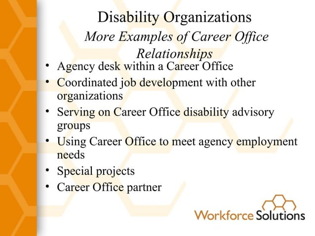 Workforce Solutions Career Offices | PPT