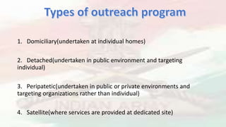 Outreach program in the armed forces | PPTX