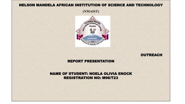 outreach report presentation_BML ON QUALITY MANAGEMENT SYSTEM OF COCA ...