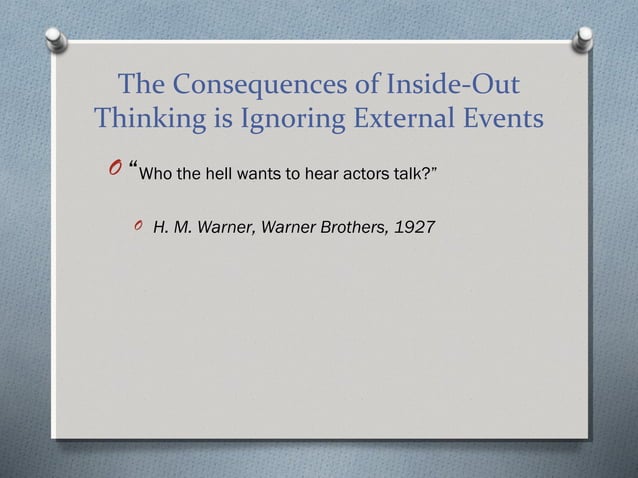 Outside in versus inside-out marketing strategy | PPT | Business ...