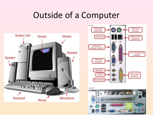 Outside Of A Computer Workstation