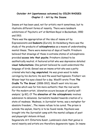 Outsider Art by Colin Rhodes | DOC