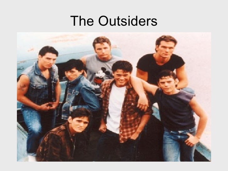 Outsiders Intro And Background Outsiders Intro And Background