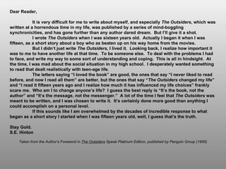 Outsiders intro 2011 | PPT