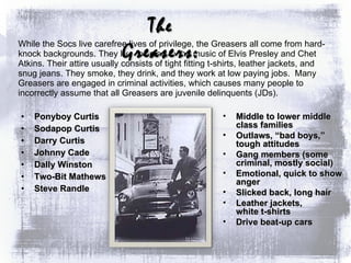 Outsiders intro 2011 | PPT