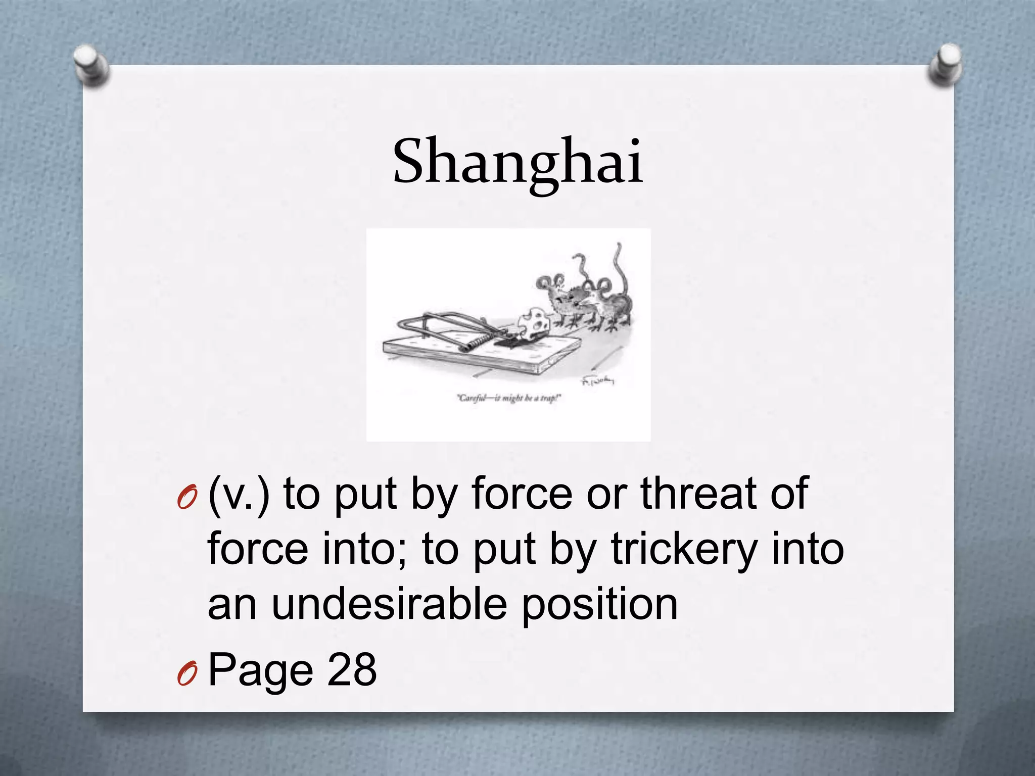 The Outsiders Vocabulary Chapter 2 | PPTX