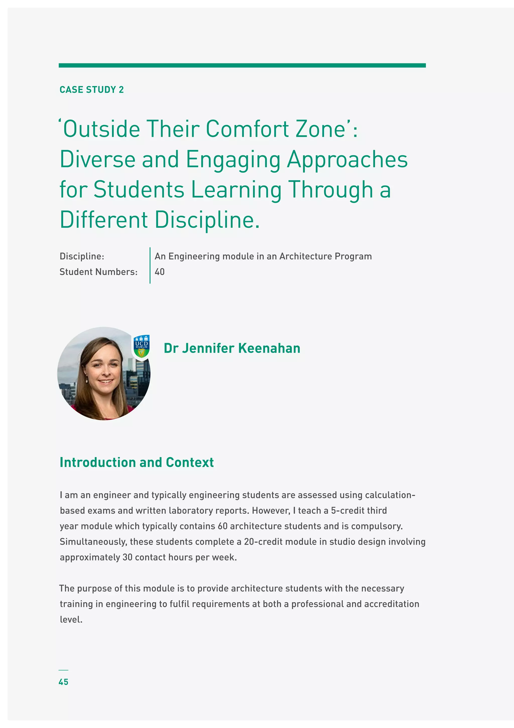 'Outside their comfort zone': Diverse and Engaging Approaches for ...