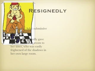 Outsiders Vocabulary | PPT