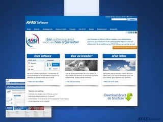 AFAS Outsite web en portal software | PPT