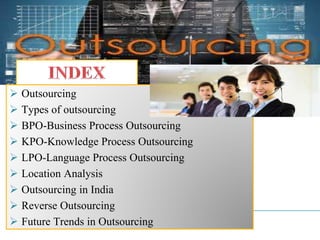 Outsourcing-all in one Solution | PPTX