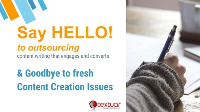 Outsource content-writing | PPT