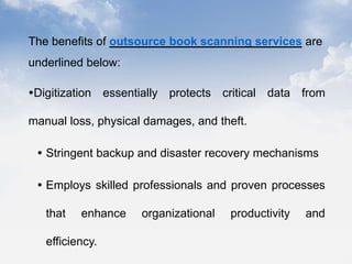Book Scanning Services | PPT