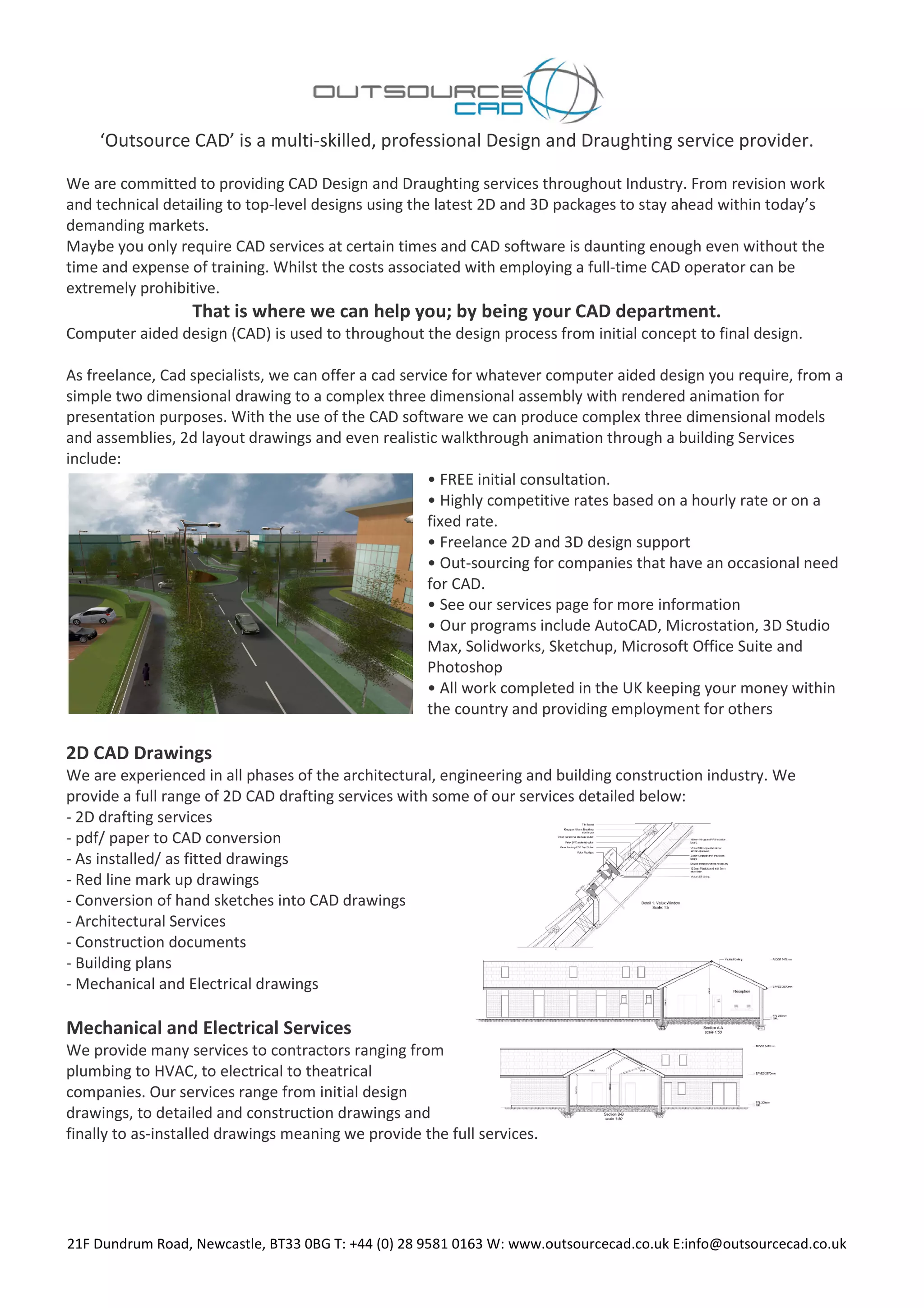 Outsource Cad Brochure | PDF
