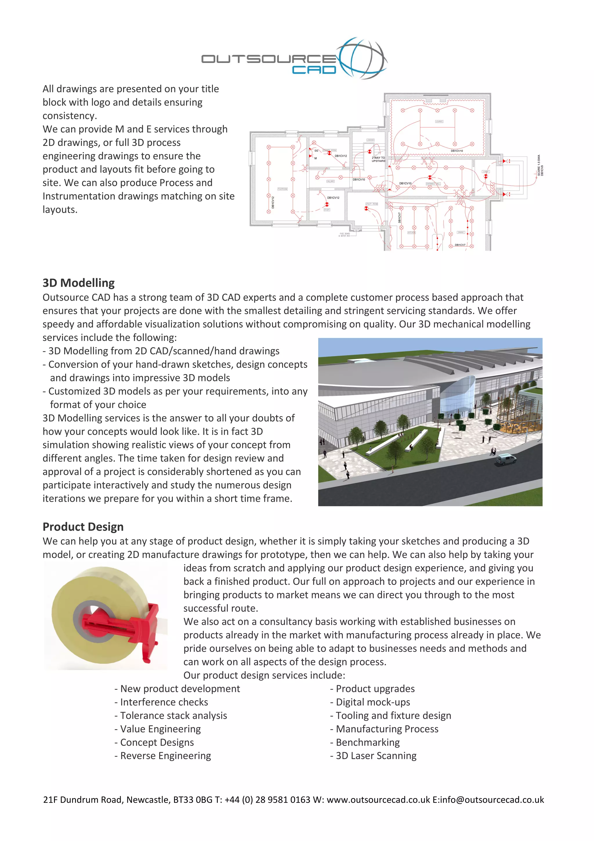Outsource Cad Brochure | PDF