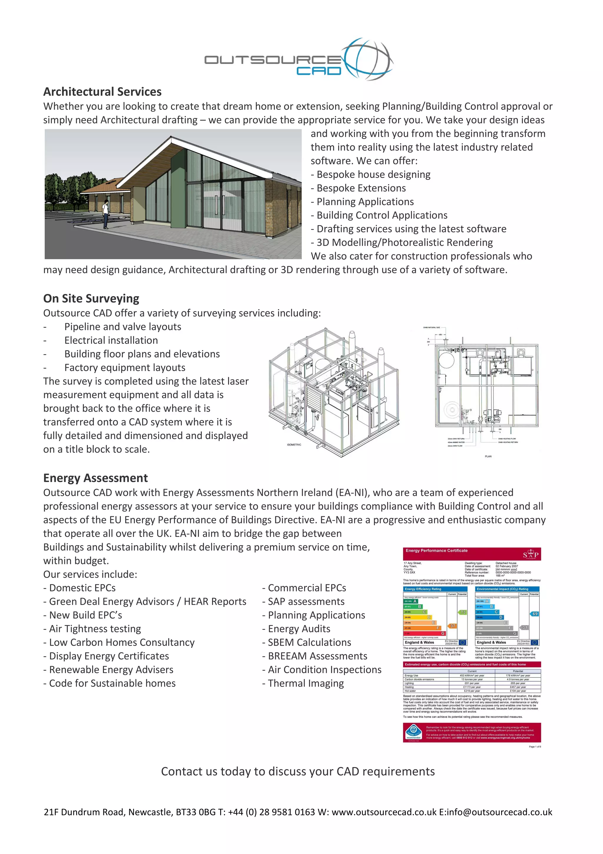Outsource Cad Brochure | PDF