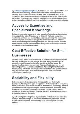 Outsource Contractor Accountants.pdf | Business Accounting & Finance ...