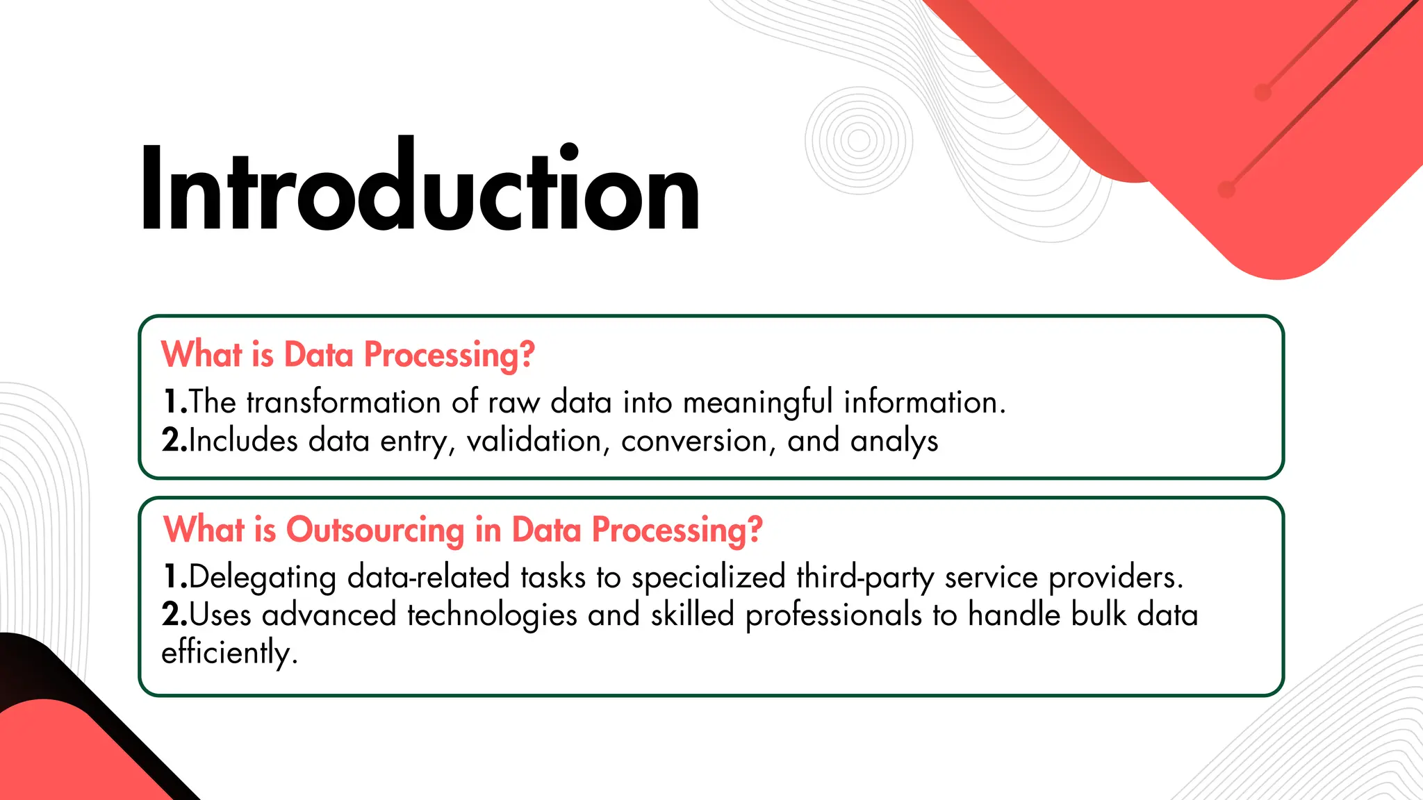 Outsource Data Processing Services: Boost Efficiency & Accuracy | PDF