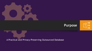 Outsourced database | PPT