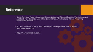 Outsourced database | PPT