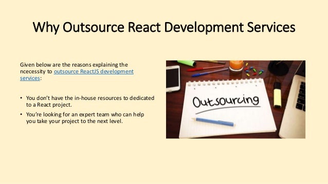 Why Outsource React Js Services Ppt