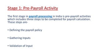 Outsource your payroll processing with ezybiz india consulting llp | PPT