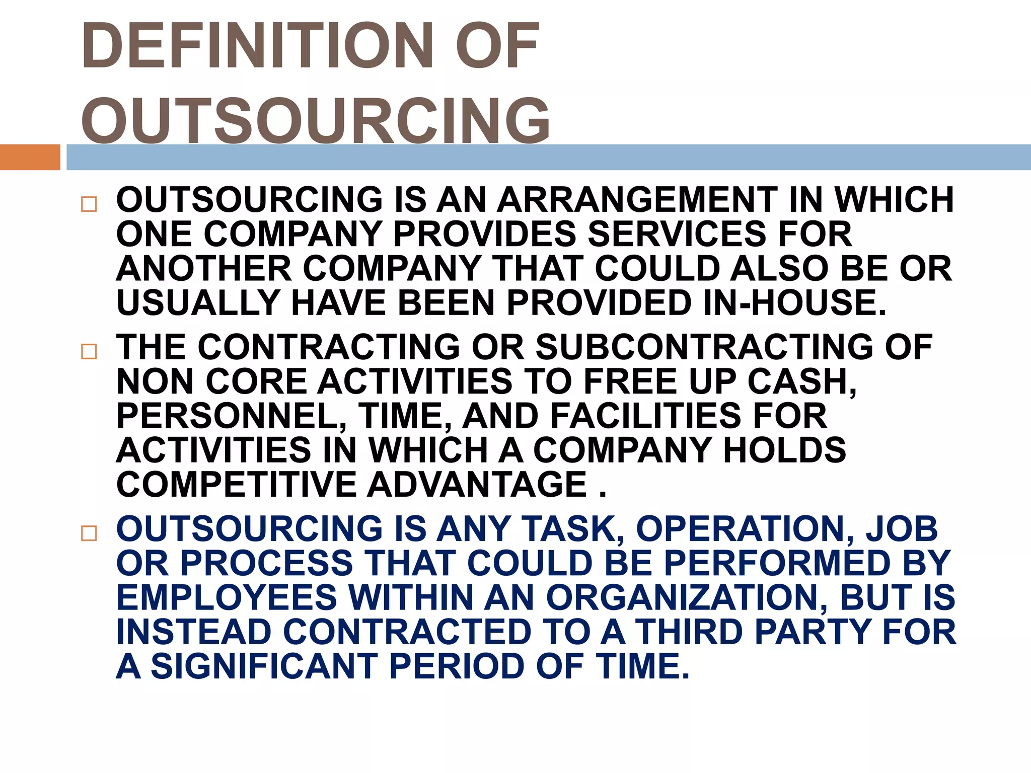 Comprehensive Outsourcing in Civil Engineering Maintenance Works | PPTX