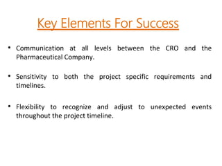 Outsourcing BA and BE to CRO | PPTX