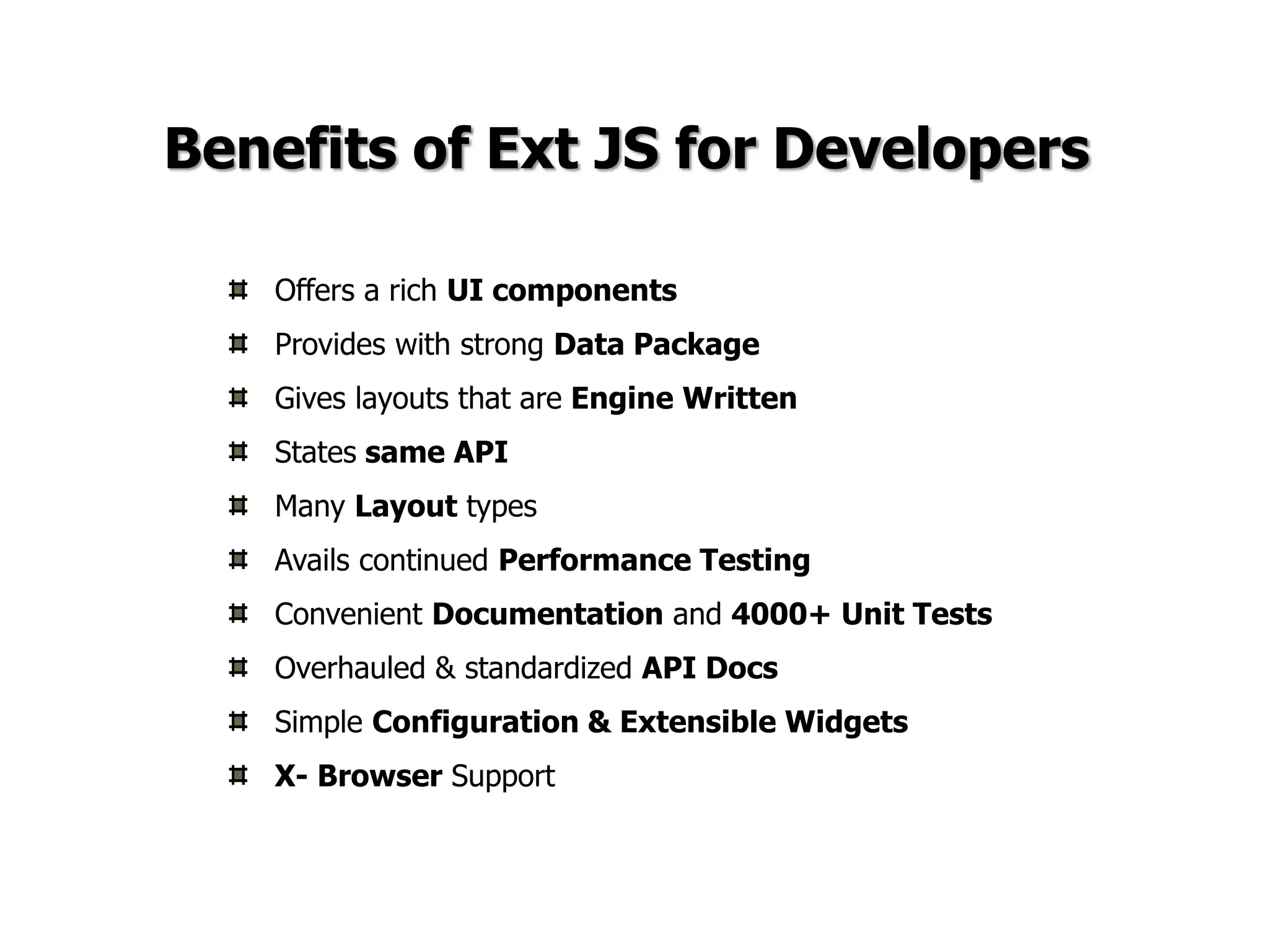 Some Serious Competition: Angular vs Ext JS | PPT