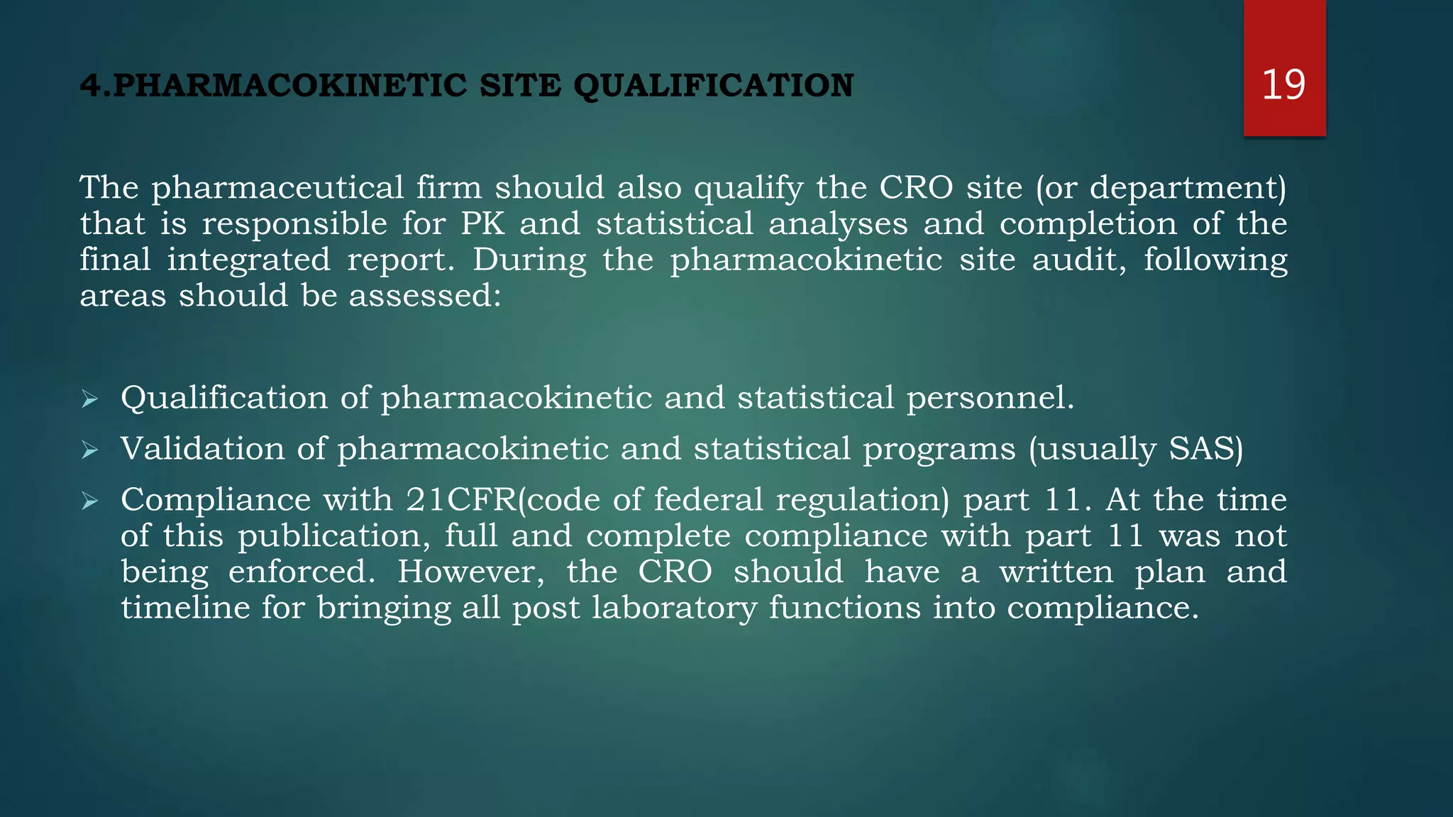 Outsourcing BA and BE to CRO | PPTX