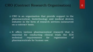 Outsourcing BA and BE to CRO | PPTX