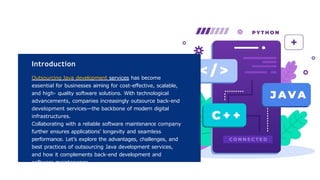 Outsourcing Java Development: Benefits, Challenges, and Best Practices | PPT