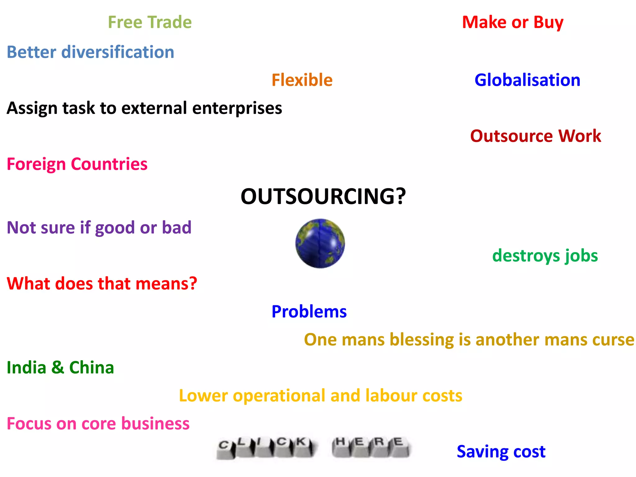 Outsourcing & Offshoring | PPTX