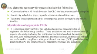 OUTSOURCING OF BA and BE TO CRO .pptx