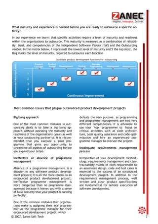 Outsourcing product development introduction | PDF