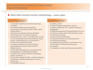 Back Office Outsourcing.. Challenges | PDF