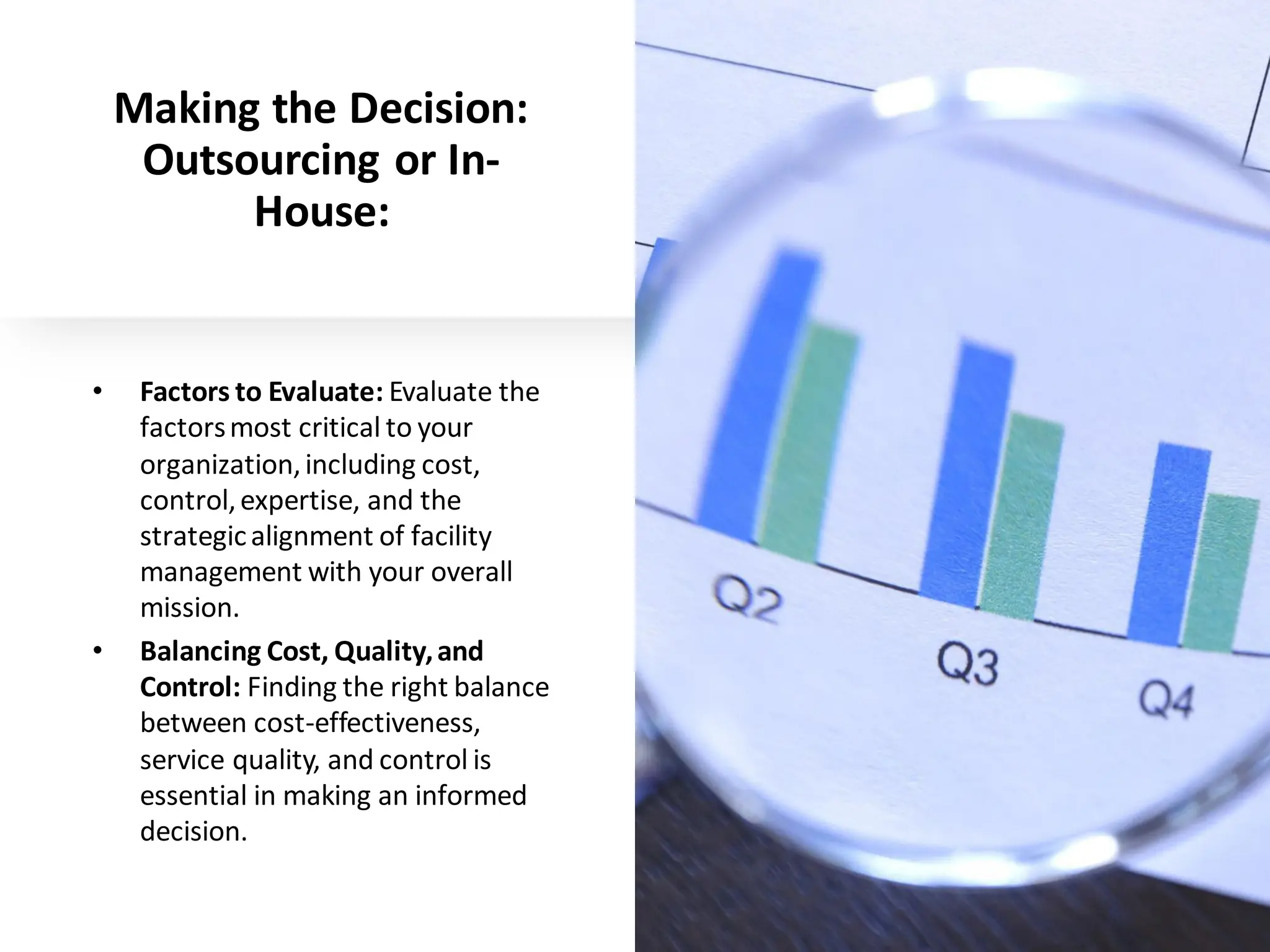 Outsourcing vs. In-House Facility Management & Operations | PDF