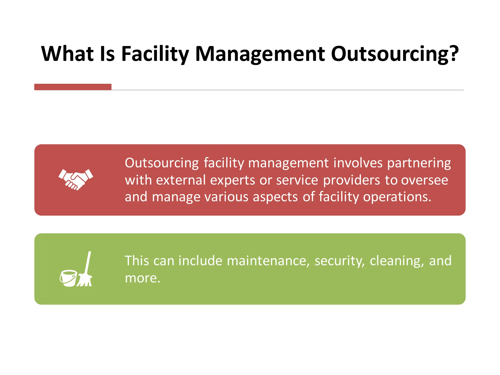 Outsourcing vs. In-House Facility Management & Operations | PDF