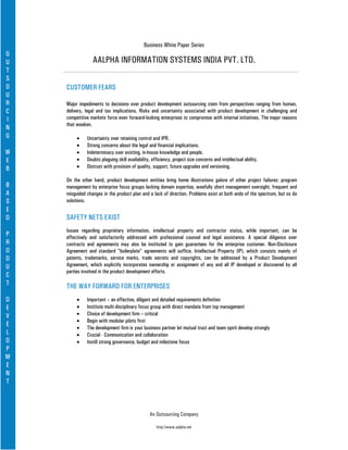 Outsourcing Web Based Product Development | PDF