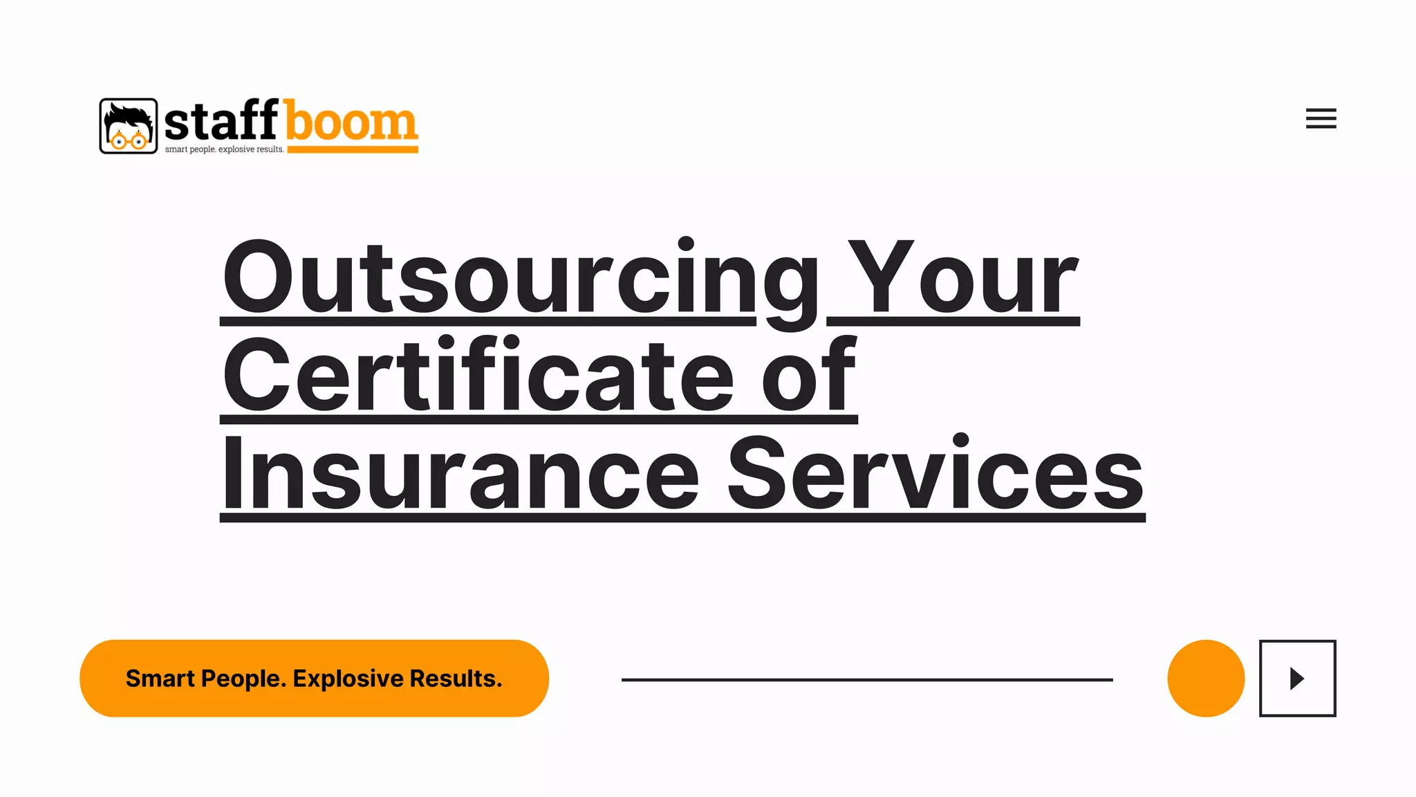 Outsourcing your Certificate of Insurance Services | Staff Boom | PDF