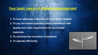 Material Management | PPTX