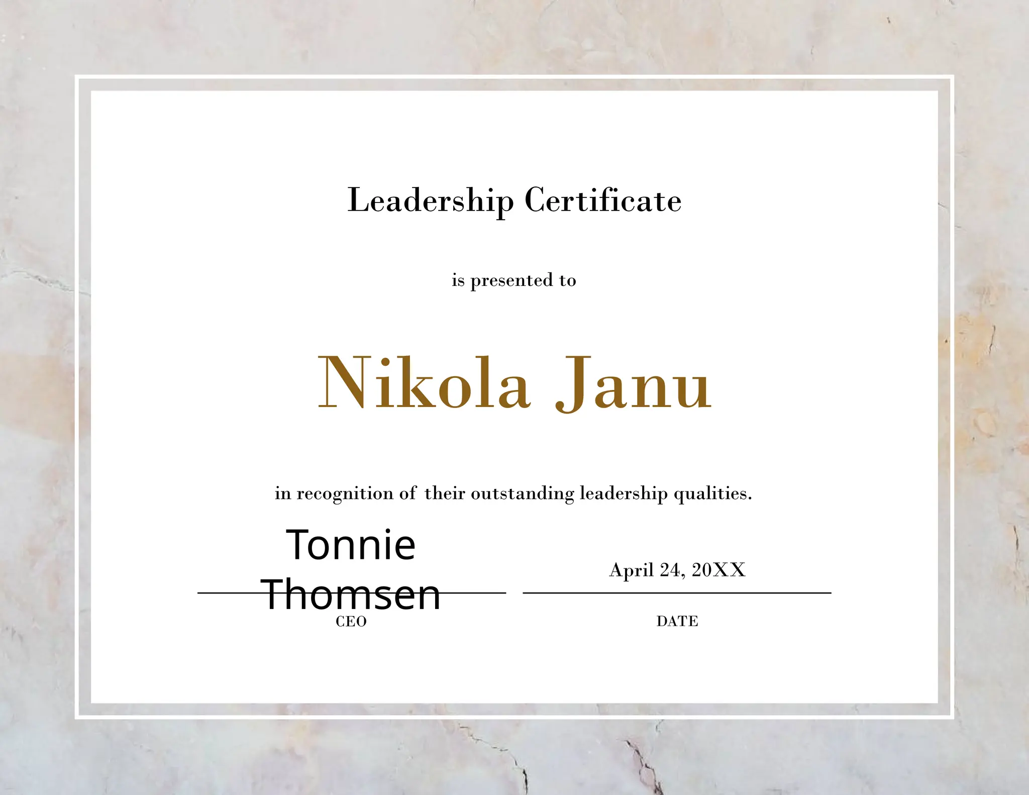 Outstanding leadership certificate international.pptx